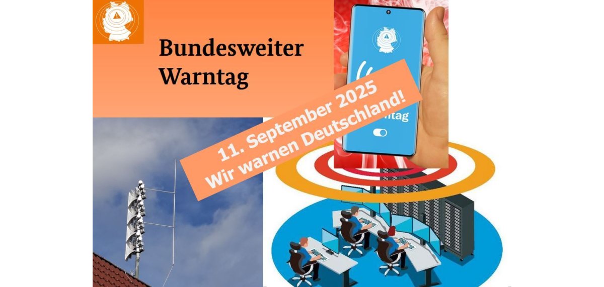 Bundesweiter Warntag 2025 - 11. September 2025 | Velen Ramsdorf - Da geht's mir gut
